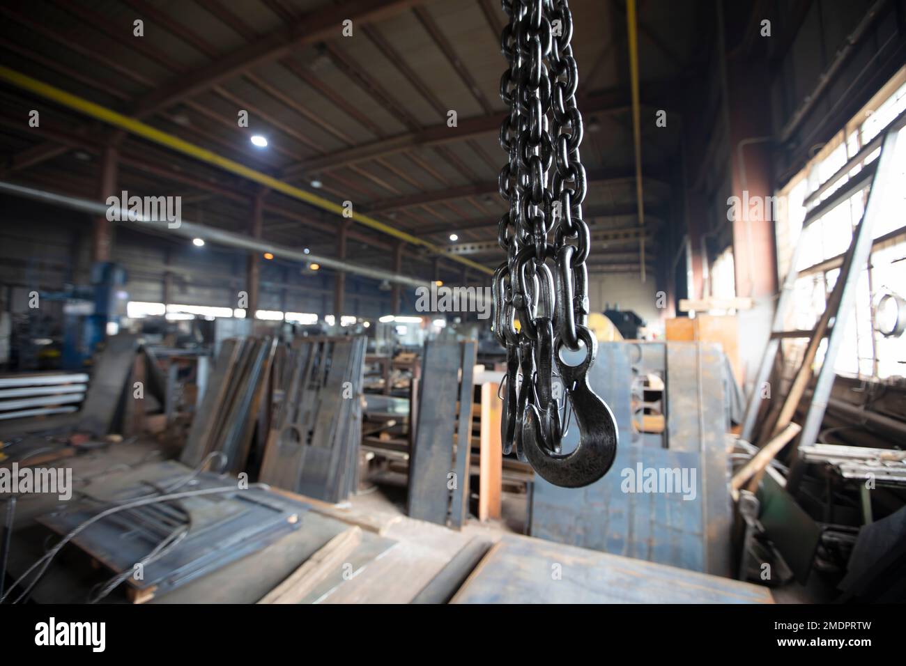 Cargo crane metallurgical industry hi-res stock photography and images ...