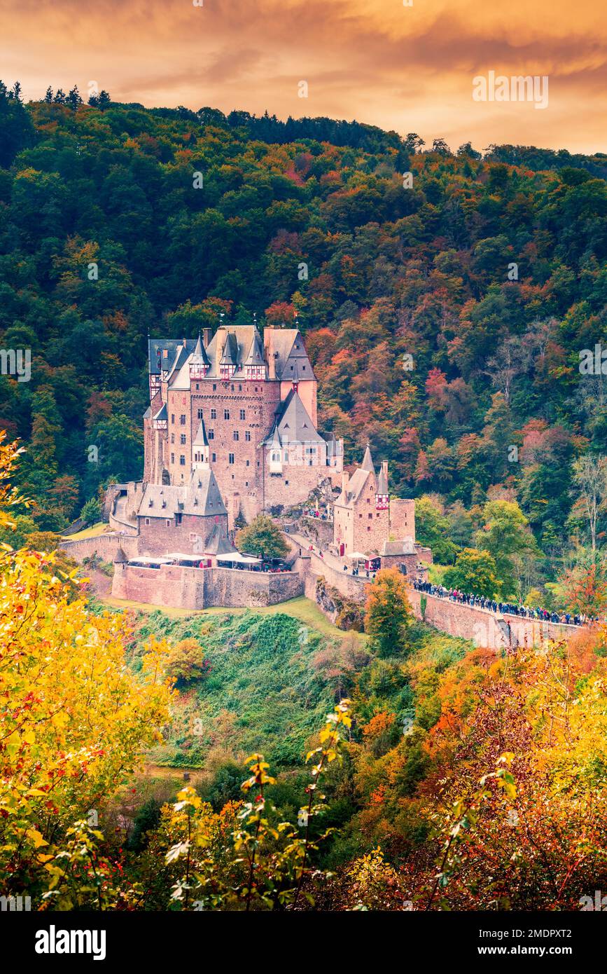 Burg eltz castle autumn hi-res stock photography and images - Alamy
