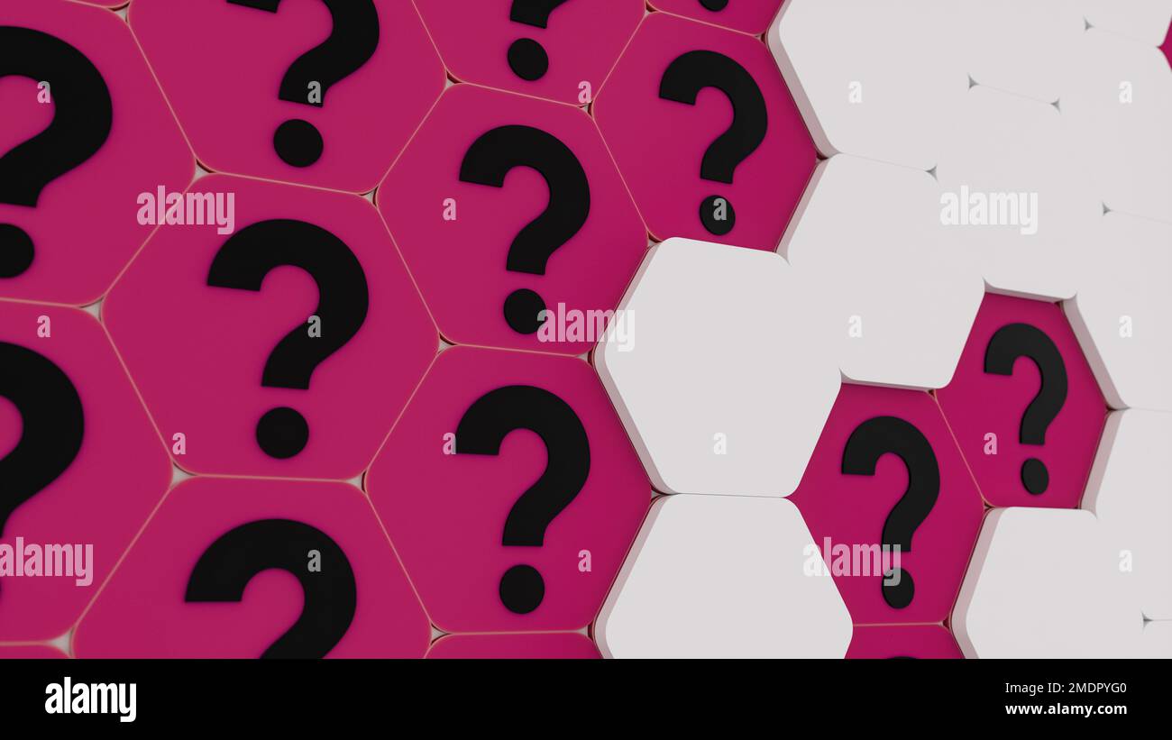 Question mark and confusion Stock Photo - Alamy