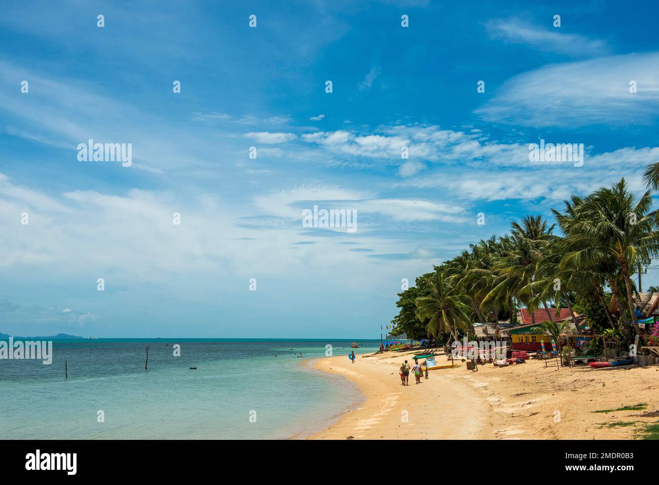 Mae Nam Beach, Ko Samui Island, Thailand Stock Photo - Alamy