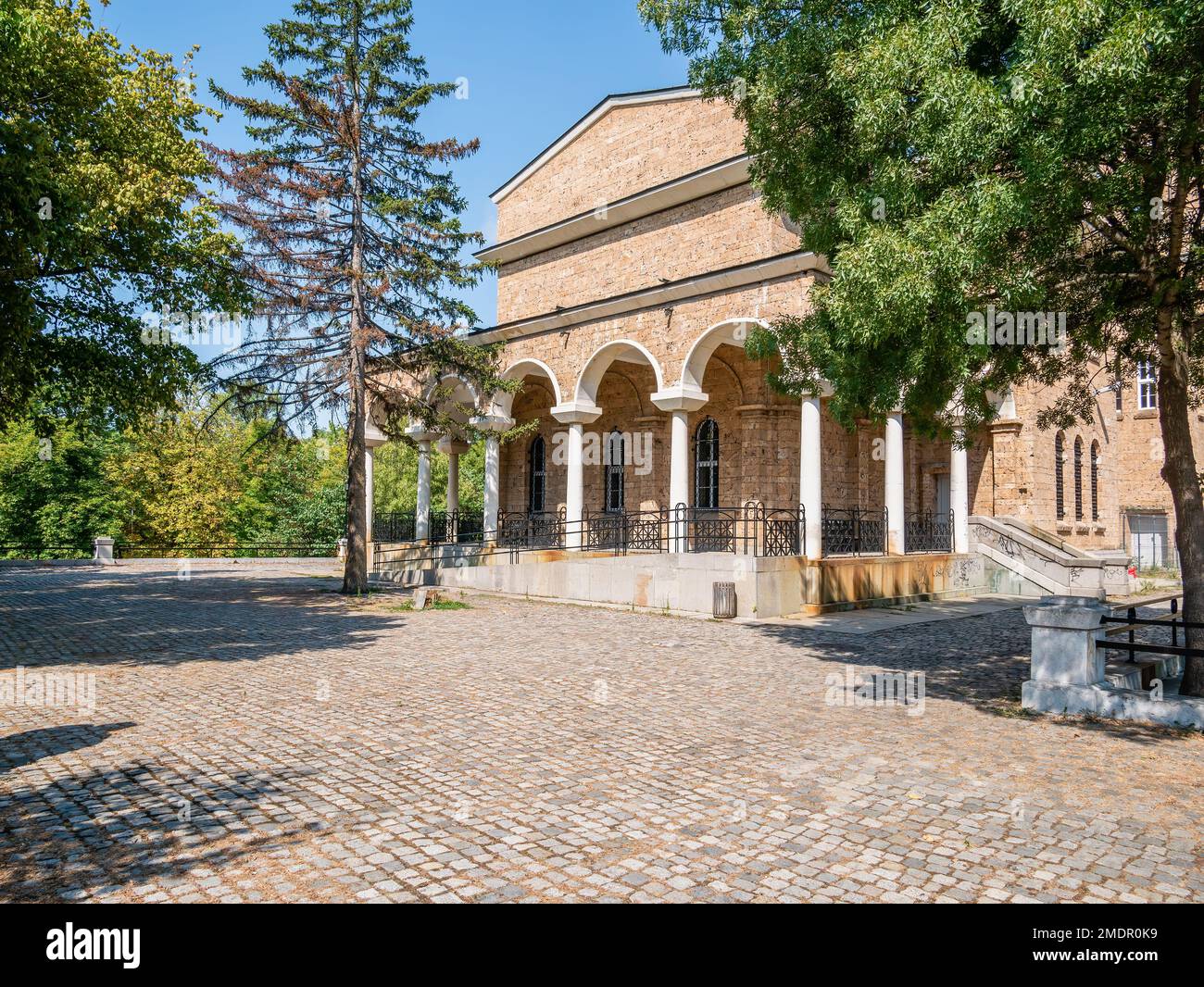 View with Boris Denev State Art Gallery building Stock Photo - Alamy