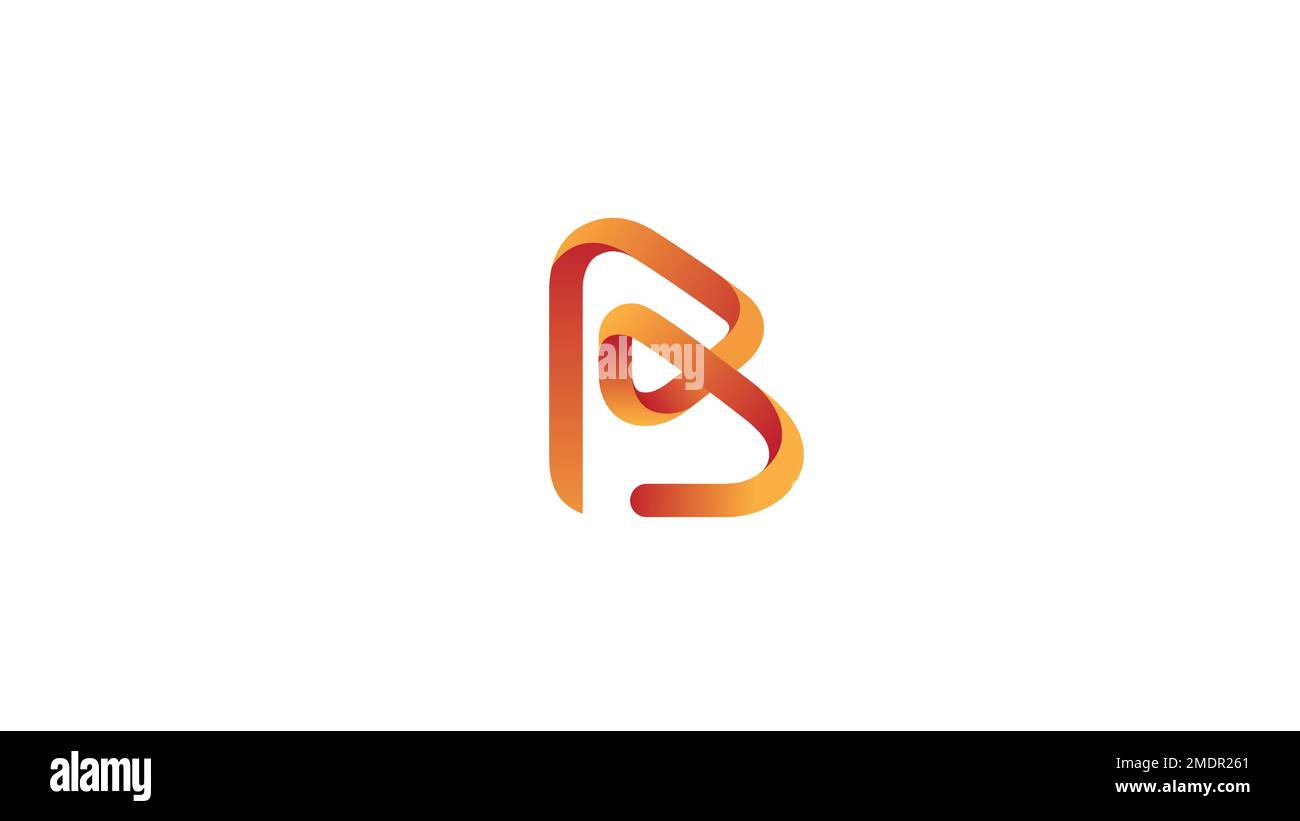 Creative Red R Letter Gradient Alphabet Logo Vector Stock Vector Image ...