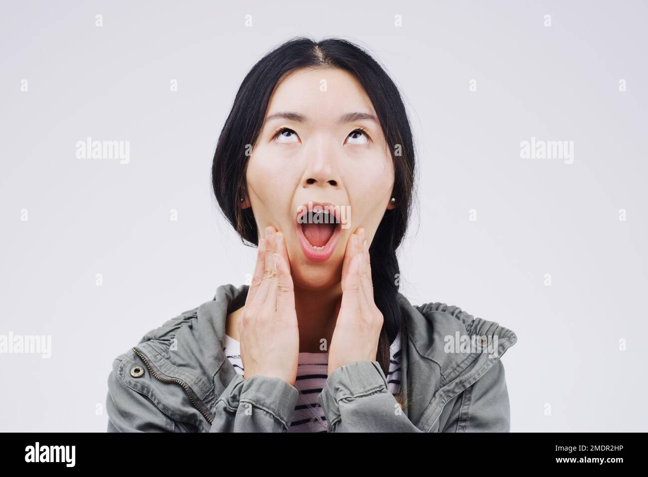 Asian woman feel carefree hi-res stock photography and images - Alamy