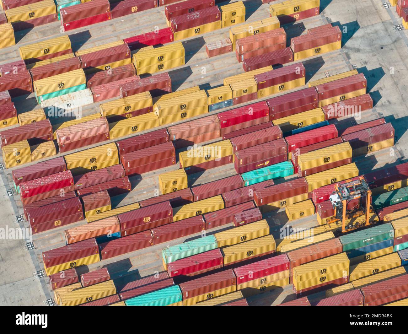 Container terminal operations hi-res stock photography and images - Alamy