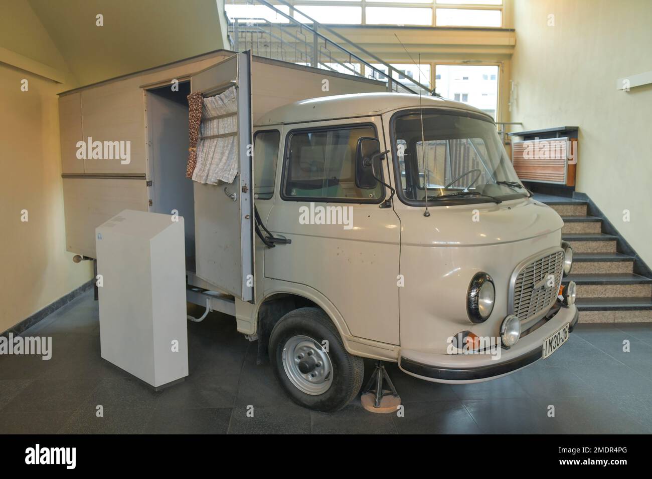 Barkas van, prisoner transporter, foyer, House 1, Stasi headquarters ...