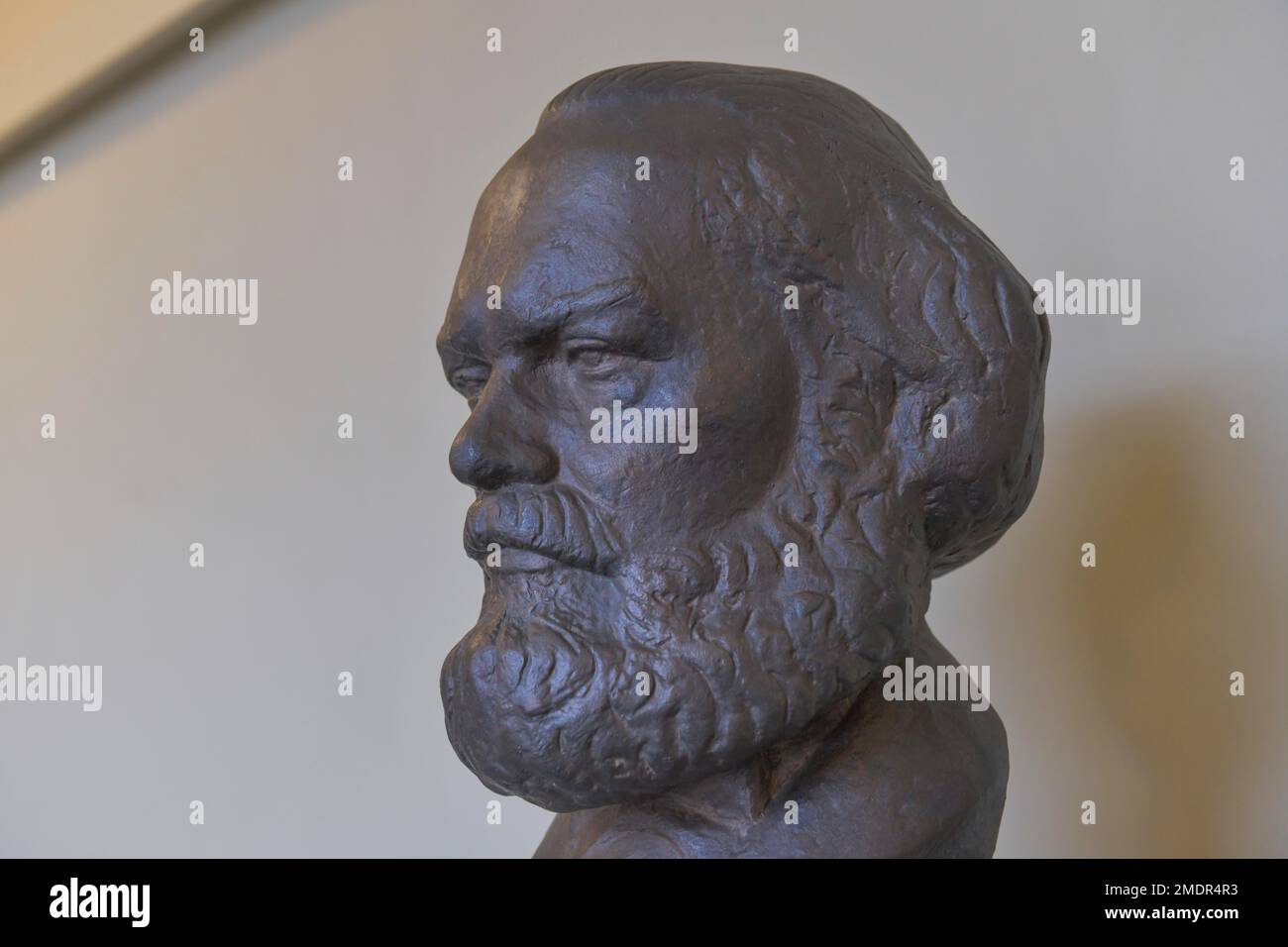 Bust of Karl Marx, House 1, Stasi Headquarters, Ruschestrasse ...