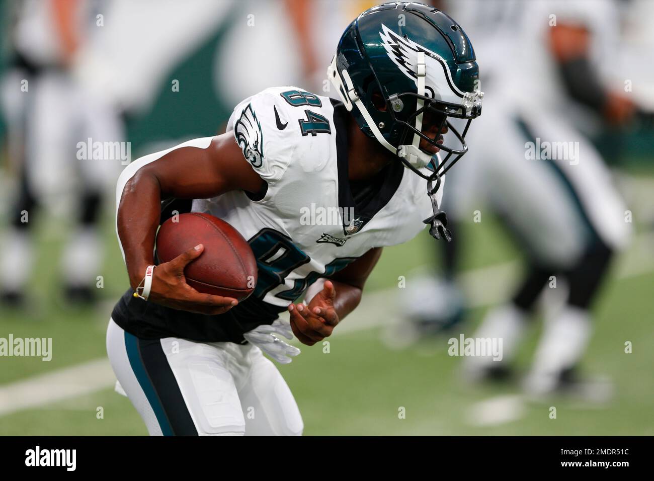 Philadelphia Eagles' Greg Ward warms up before an NFL preseason ...