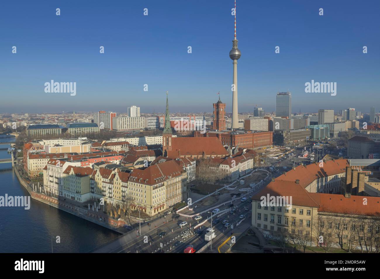 Nikolaiviertel quarter, Mitte, Berlin, Germany Stock Photo - Alamy