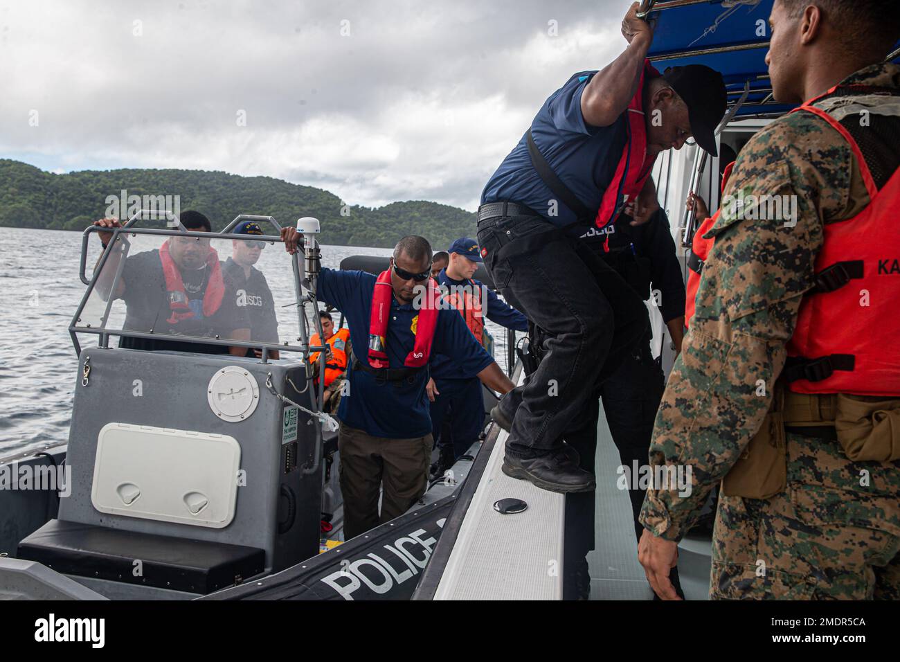 U.S. Marines with Task Force Koa Moana 22, I Marine Expeditionary Force ...