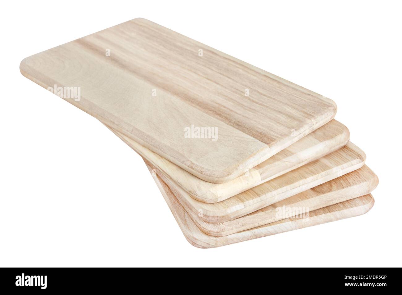 Wooden set cutting boards Cut Out Stock Images & Pictures - Alamy