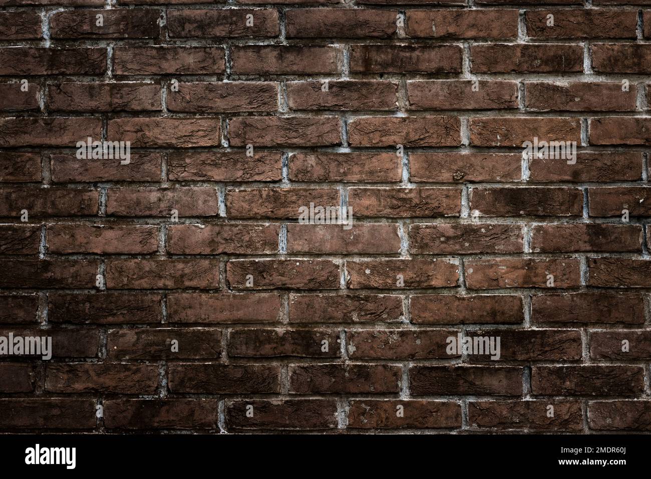 Dark rustic brick wall for texture and pattern background Stock Photo ...