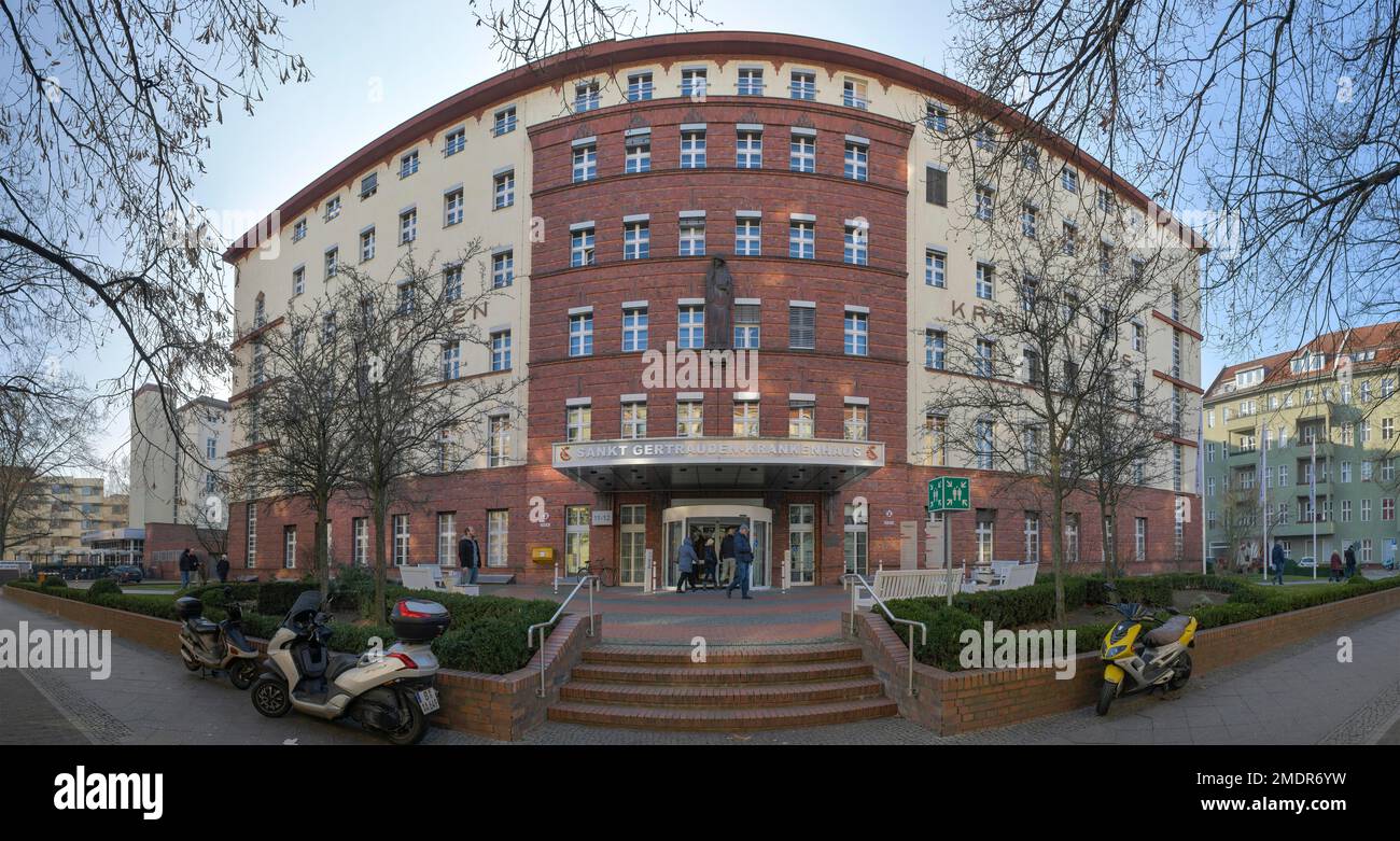 St. Gertrauden Hospital, Paretzer Strasse, Wilmersdorf, Charlottenburg ...