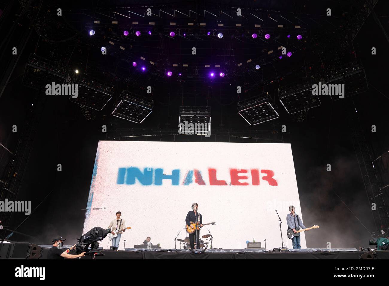 Band members, from left, Josh Jenkinson, Elijah Hewson and Robert ...