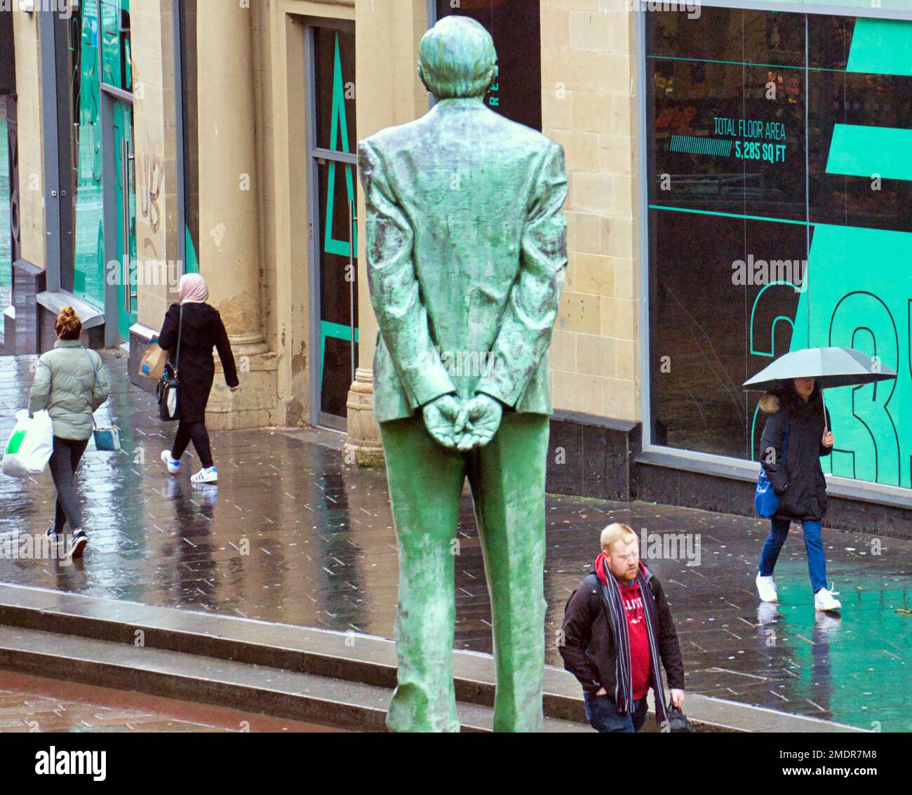Glasgow, Scotland, UK 23rdt January, 2023. UK Weather: Buchman street ...