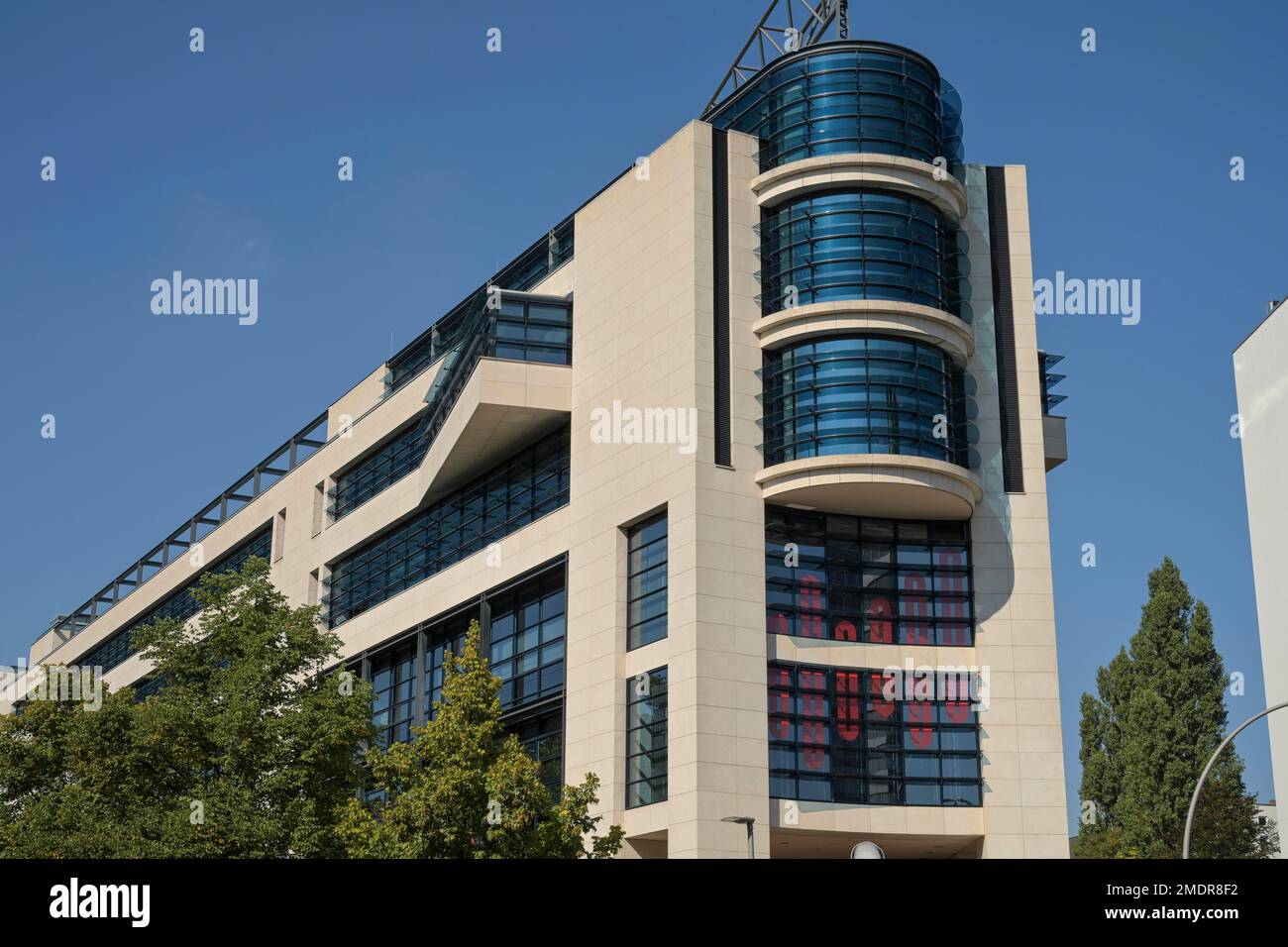 SPD Federal Headquarters, Willy Brandt House, Wilhelmstrasse, Kreuzberg ...