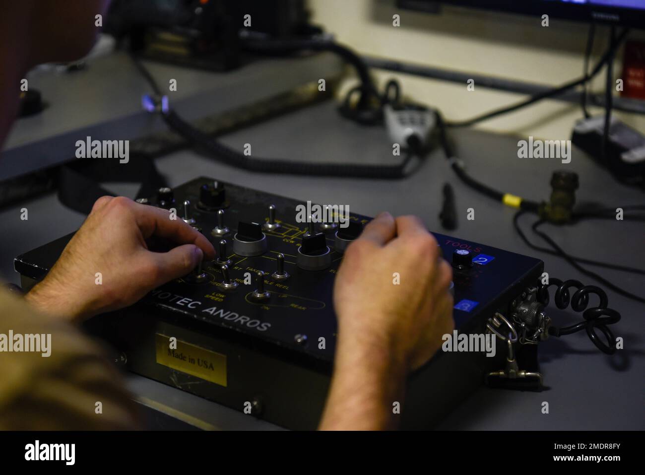 U.S. Air Force Senior Airman Dayson Moxness, explosive ordnance ...