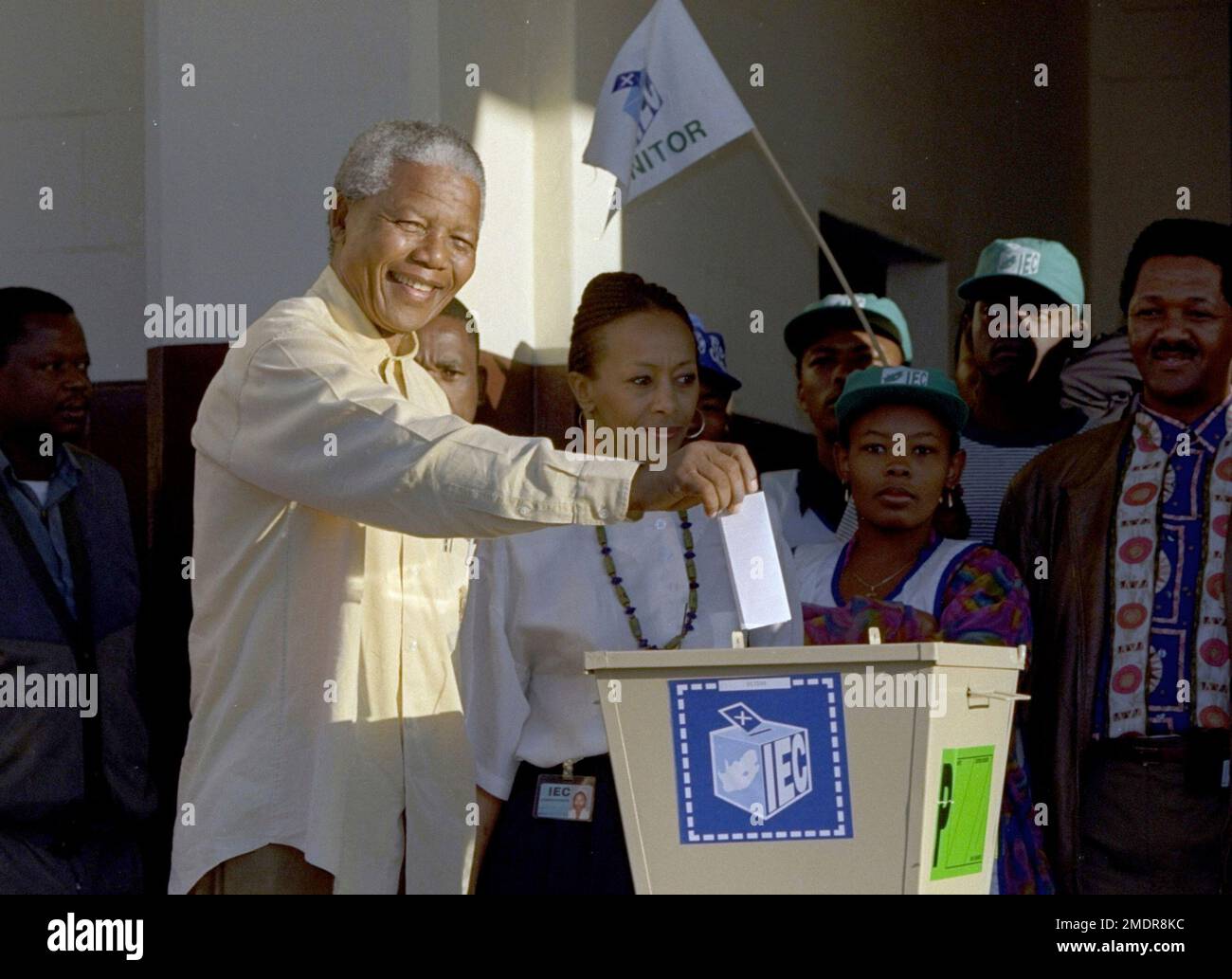 FILE - In this April 27, 1994, file photo taken by South African ...