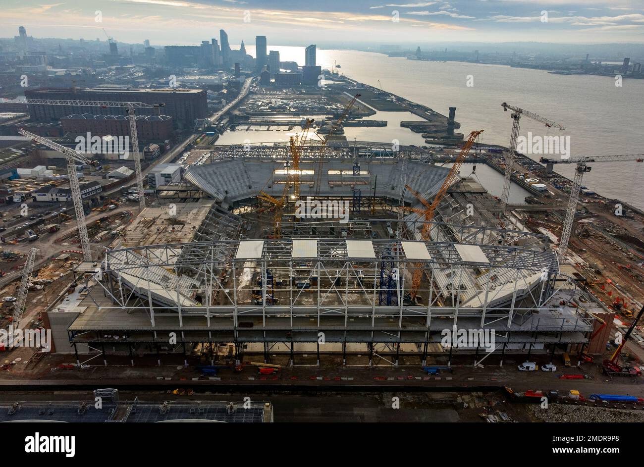 New everton stadium hi-res stock photography and images - Alamy