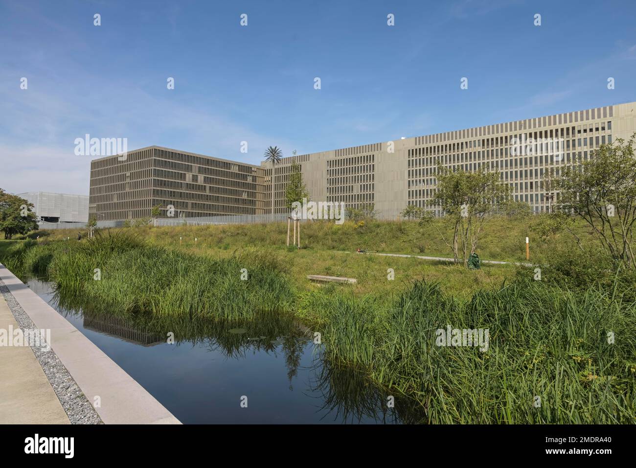 Back, Federal Intelligence Service, Suedpankepark, Mitte, Berlin ...