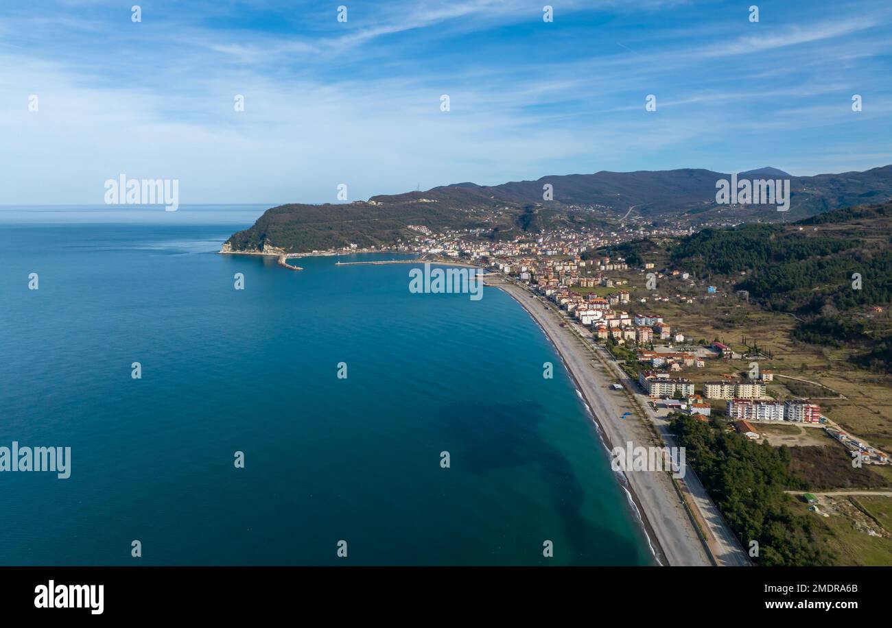 Kastamonu Province, Cide District offers a unique view with its large ...