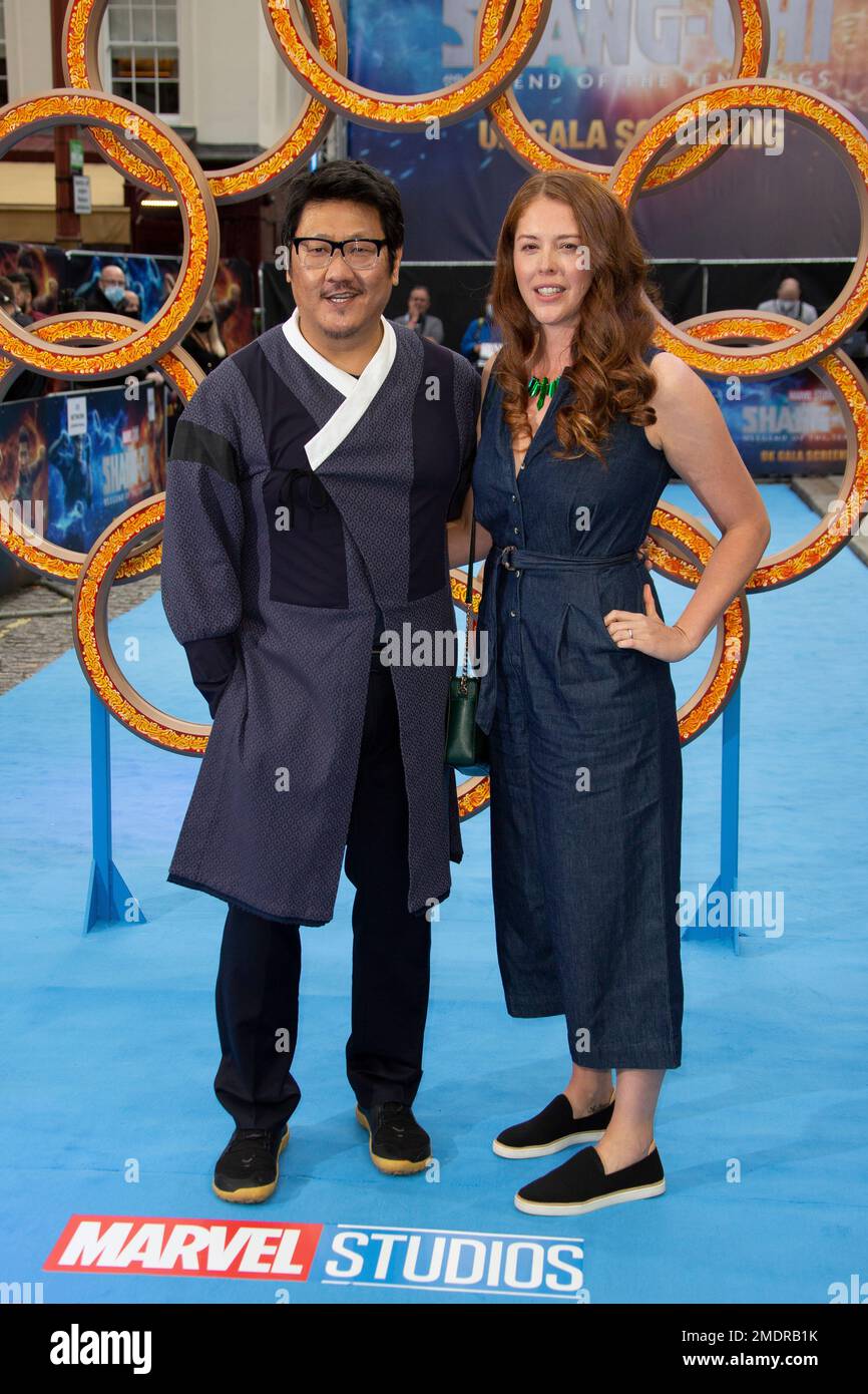 Actor Benedict Wong poses for photographs on the red carpet for the ...