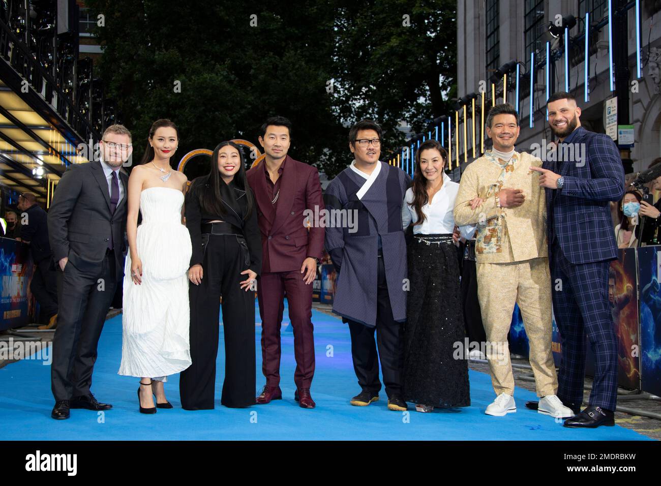 From left to right producer Jonathan Schwartz, actors Fala Chen ...