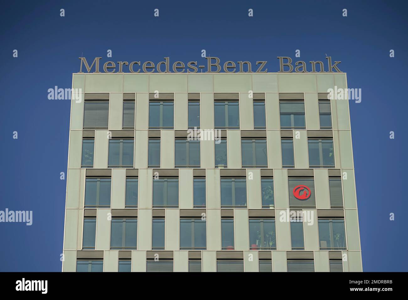 High-rise building, Mercedes-Benz Bank, Otto-Braun-Strasse, Mitte ...
