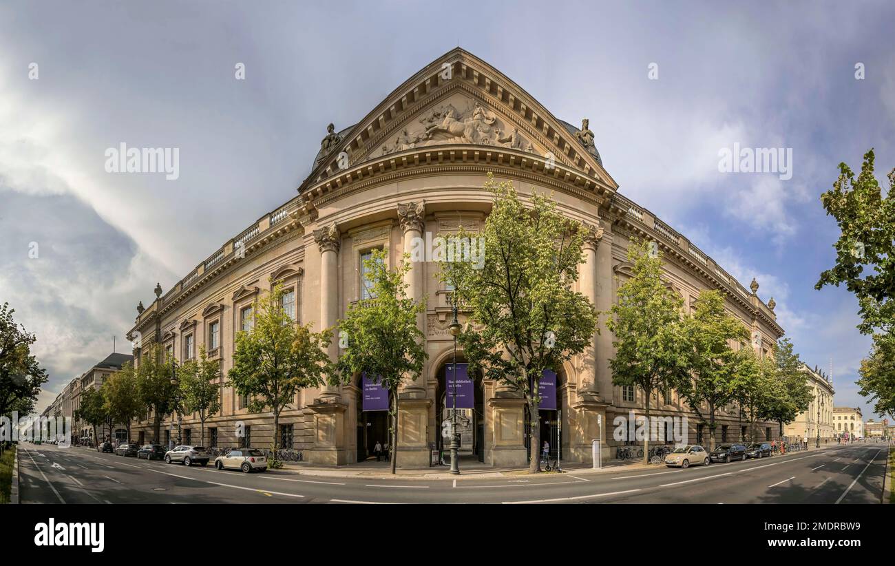 Berlin State Library, Unter den Linden, Mitte, Berlin, Germany Stock ...