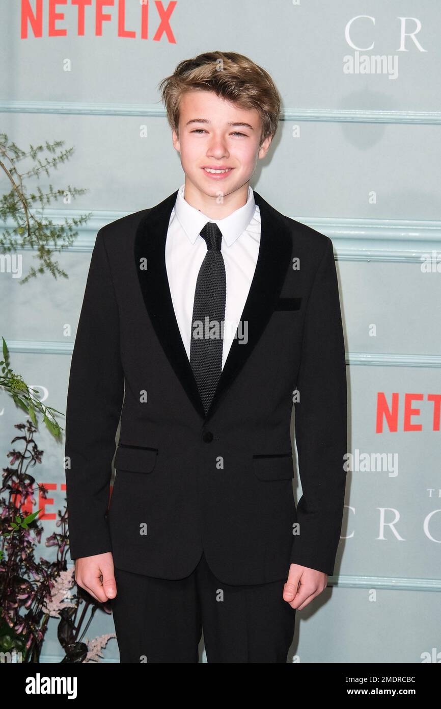 Timothee Sambor photographed during the World Premiere of 'The Crown ...