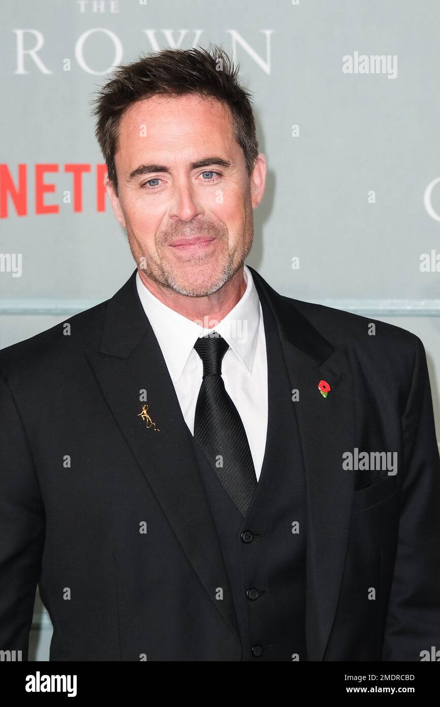 James Murray photographed during the World Premiere of 'The Crown ...