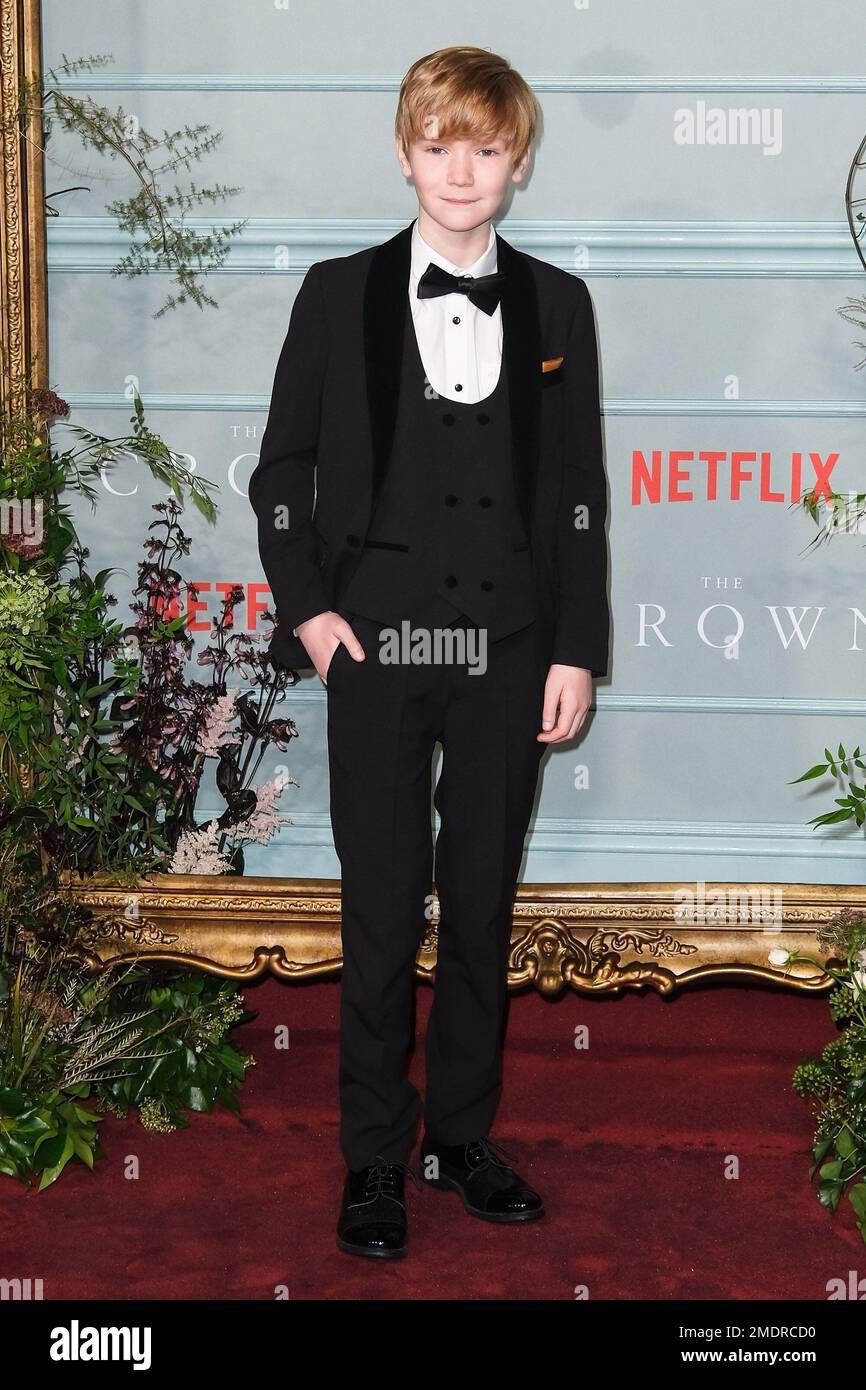 Will Powell photographed during the World Premiere of 'The Crown Season ...