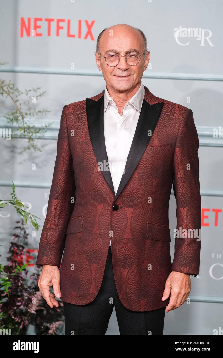Salim Daw photographed during the World Premiere of 'The Crown Season 6 ...