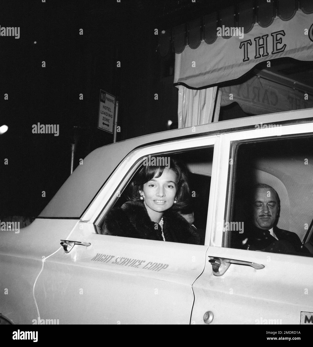 Princess Lee Radziwill and her husband Prince Stanislaw Radziwill sit ...
