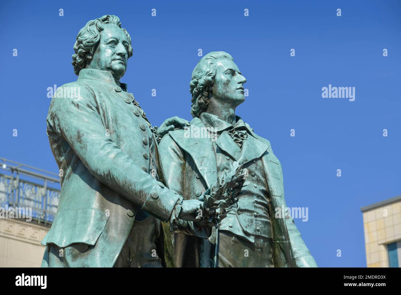 Bronze monument of goethe hi-res stock photography and images - Alamy