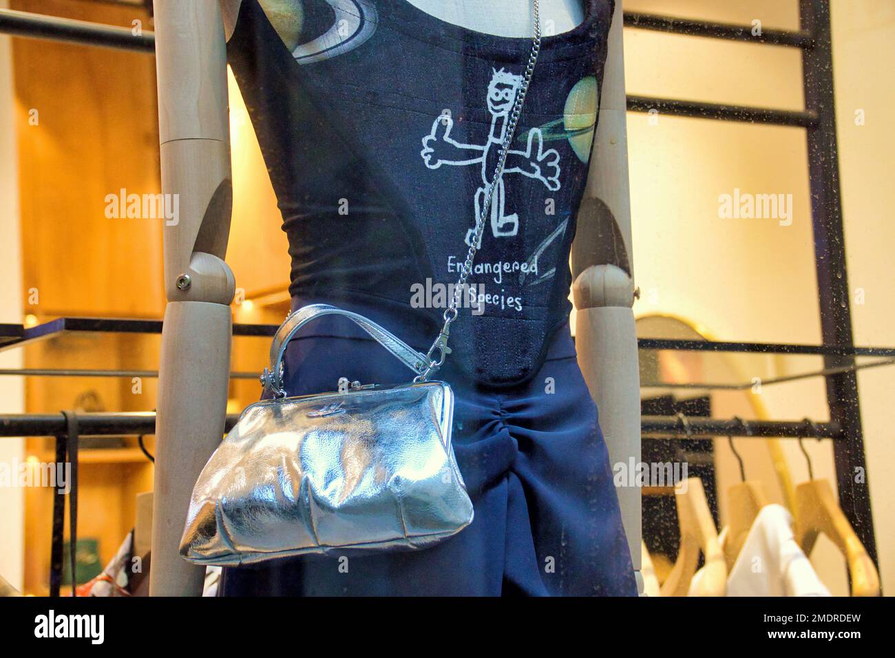 window display Vivienne Westwood designs iconic fashion Glasgow ...