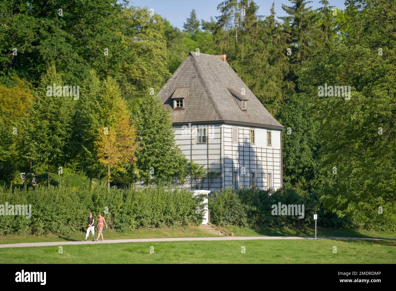 Goethe's garden house, Park an der Ilm, Weimar, Thuringia, Germany ...
