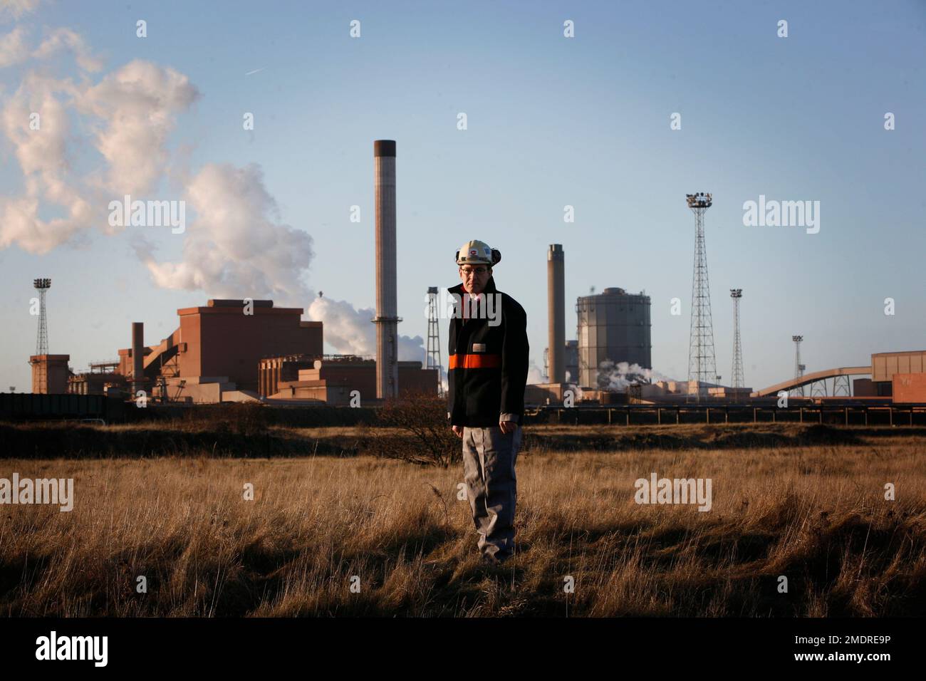 Corus Steel MD John Bolton, Redcar Stock Photo - Alamy