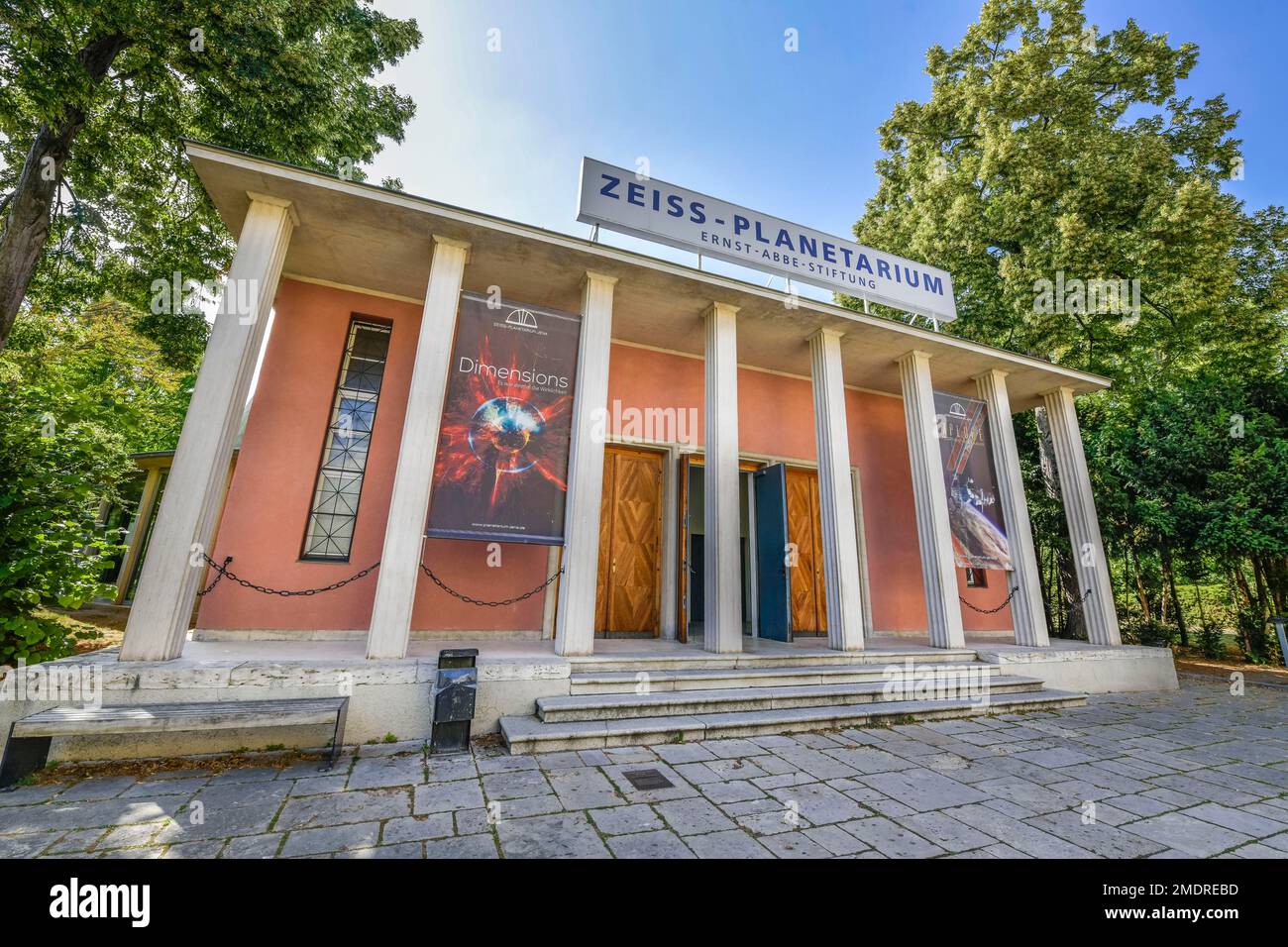 Zeiss Planetarium Jena, Am Planetarium, Jena, Thuringia, Germany Stock ...