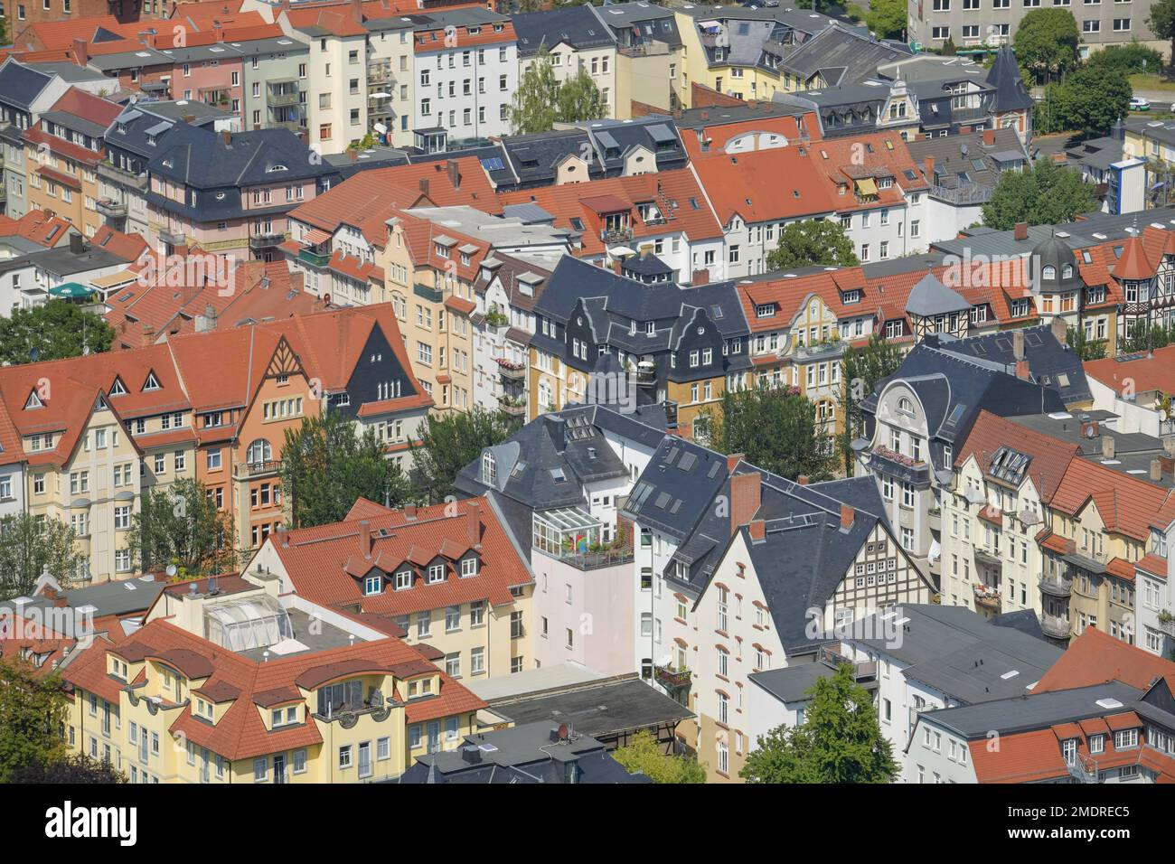 Old buildings, old town, Jena, Thuringia, Germany Stock Photo - Alamy