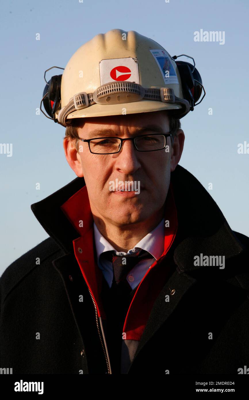 Corus Steel MD John Bolton, Redcar Stock Photo - Alamy
