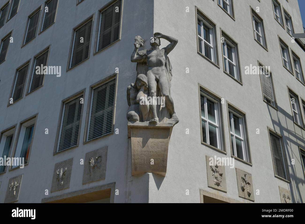 Ernst-Abbe-Hochhaus, Carl-Zeiss-Strasse, Jena, Thuringia, Germany Stock ...