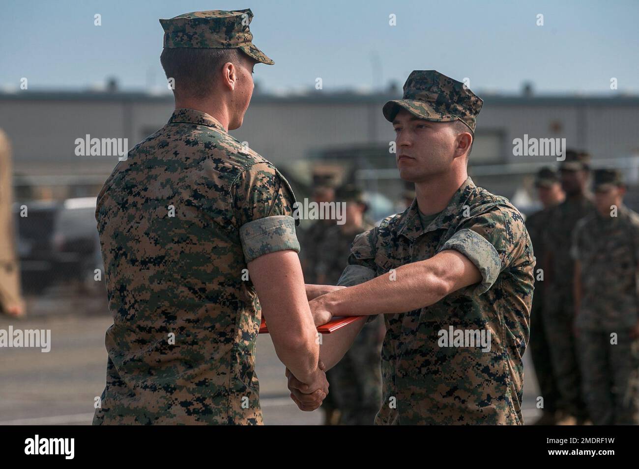 U.S. Marine Corps Sgt. Timothy Lawry, an automotive maintenance ...