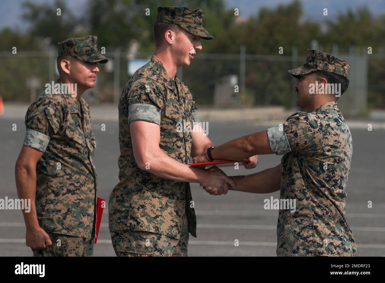 U.S. Marine Corps Cpl. Angel Escoto, a motor transportation operator ...