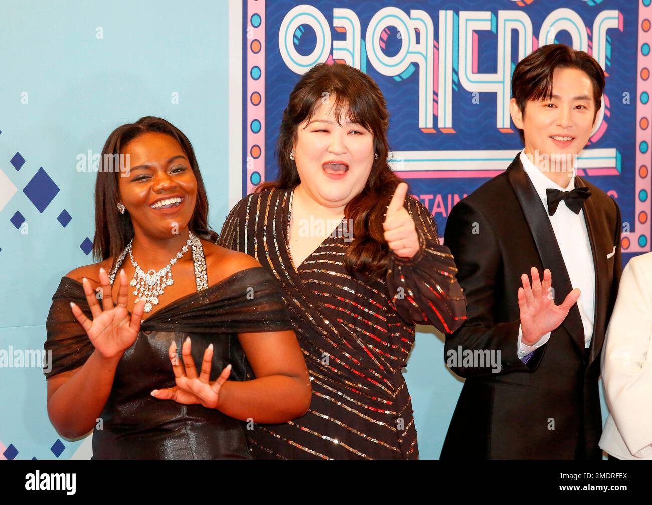 Patricia Yiombi, Lee Kuk-Ju and Kwon Yul, Dec 29, 2022 : (L-R) A ...