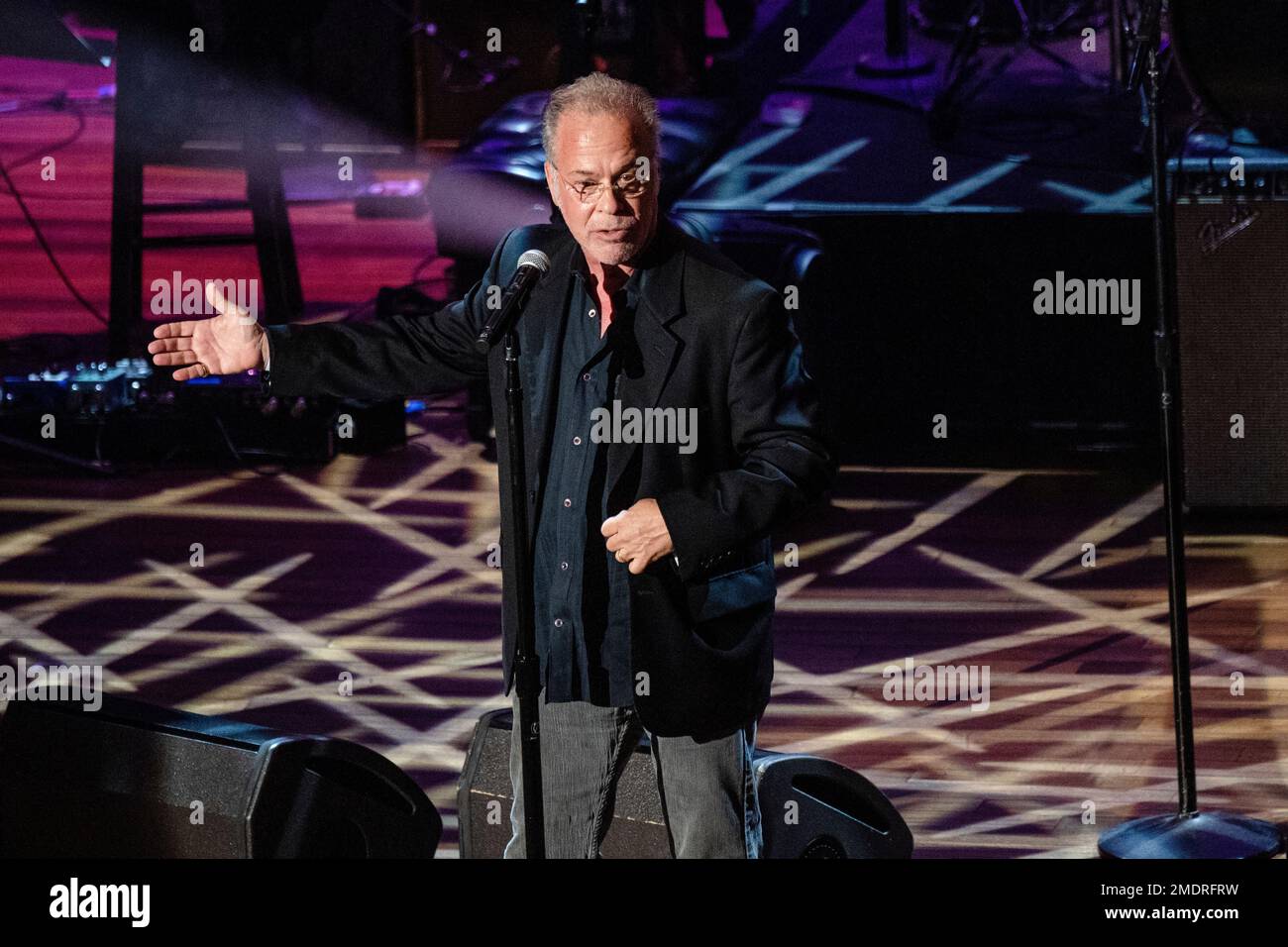 Rac Clark accepts the Mae Boren Axton Award at the 14th Annual ACM ...