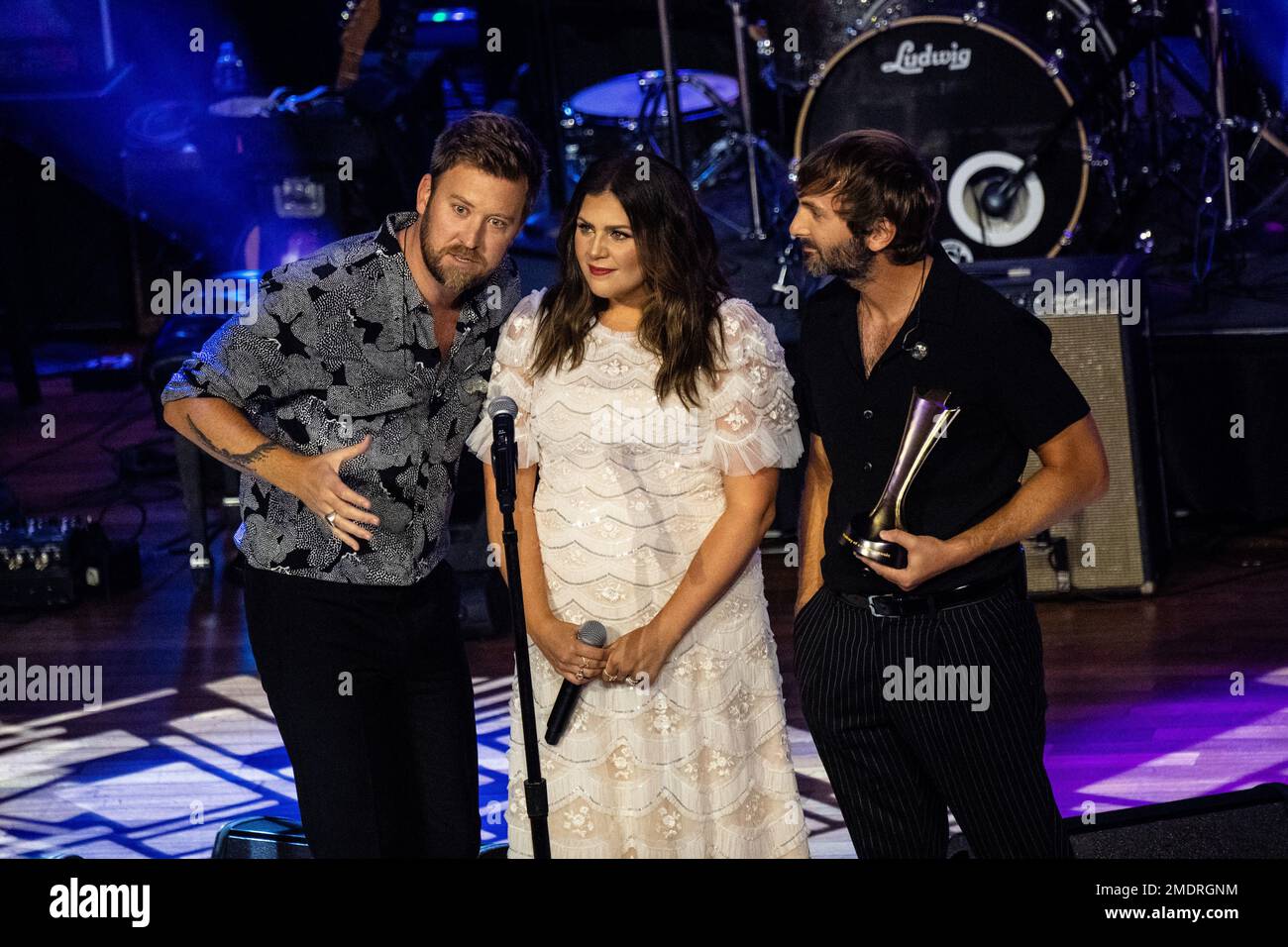 Hillary Scott, from left, Charles Kelley, and Dave Haywood of Lady A ...