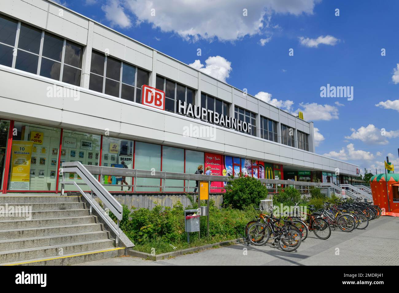Main station, Cottbus, Brandenburg, Germany Stock Photo - Alamy