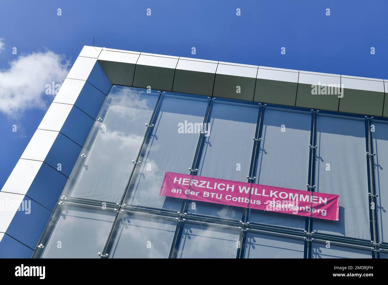 Main building, BTU Brandenburg University of Technology Cottbus ...