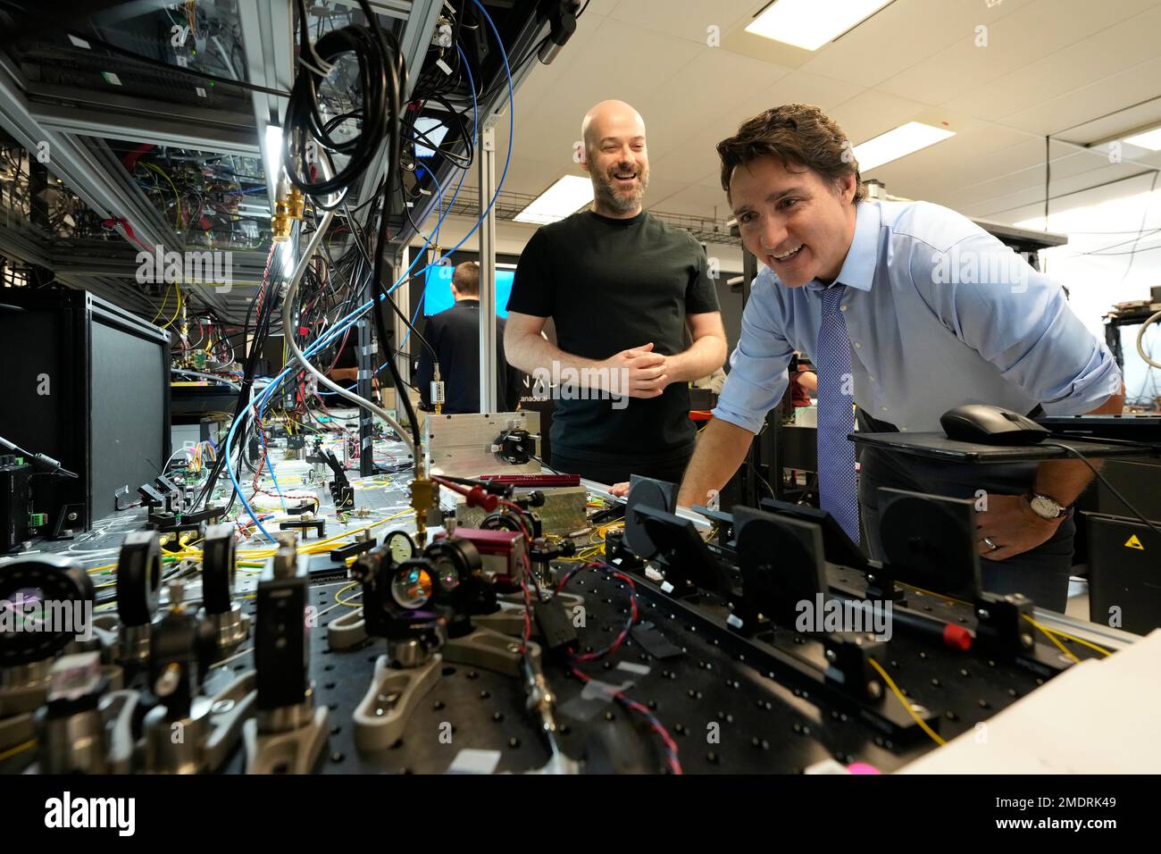 Prime Minister Justin Trudeau tours Xanadu Quantum Technologies as ...