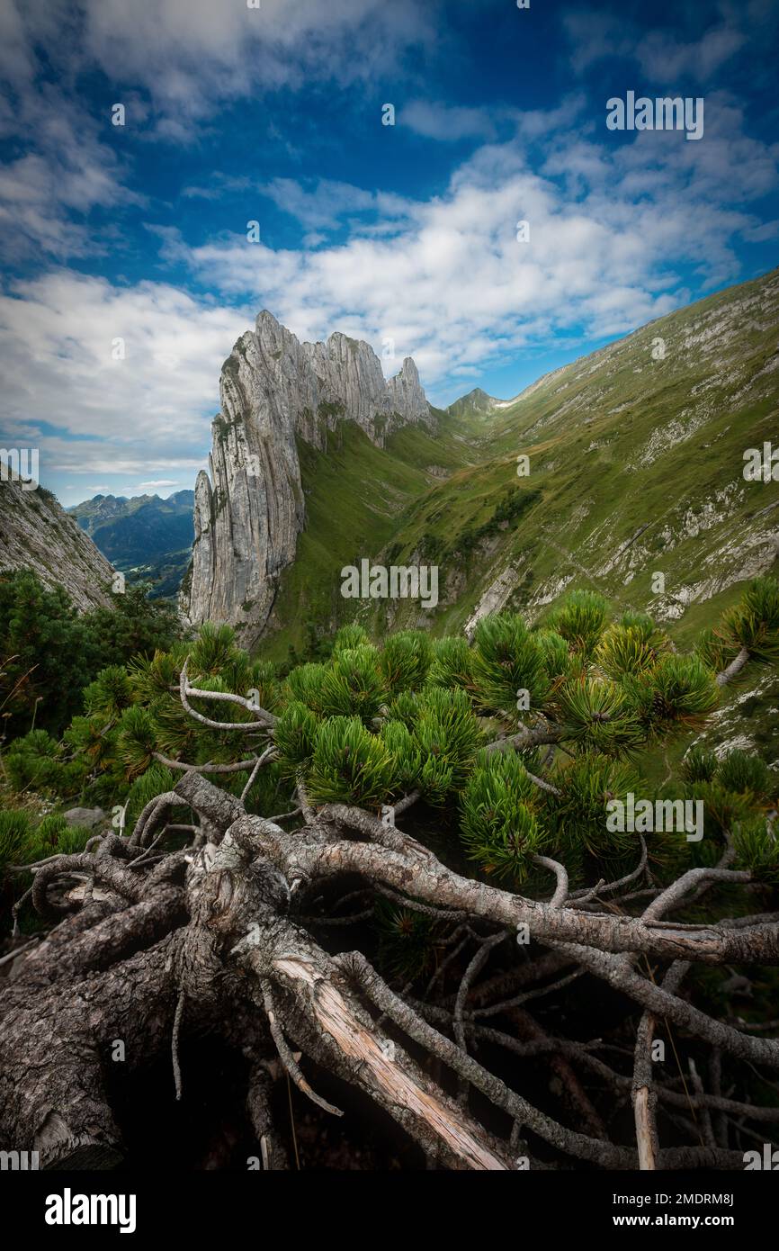 spectacular mountain formations of switzerland Stock Photo - Alamy